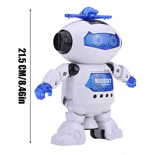 01 02 015 Dancing Robot, Interesting Humanoid Robot Smart Robots for Kids Kid Robot Toy Unique with Lighting for Birthday Gift