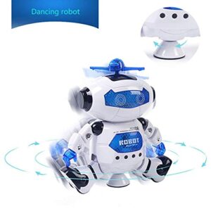 01 02 015 Dancing Robot, Interesting Humanoid Robot Smart Robots for Kids Kid Robot Toy Unique with Lighting for Birthday Gift