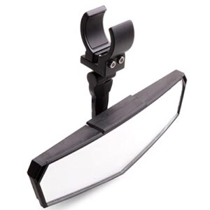 utv rear view mirror, rzr center rearview mirror 1.5"-2" roll bar mount compatible with polaris rzr general, pioneer, talon, can am commander maverick x3, kawasaki, arctic cat wildcat