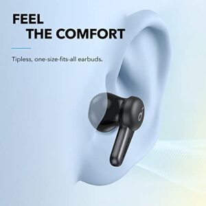 Soundcore by Anker Life Note 3S True Wireless Earbuds, Powerful Sound, 4 Mics for Clear Calls, Superior Comfort, Wireless Charging, 35H Playtime with Fast Charging, App for Customized Sound