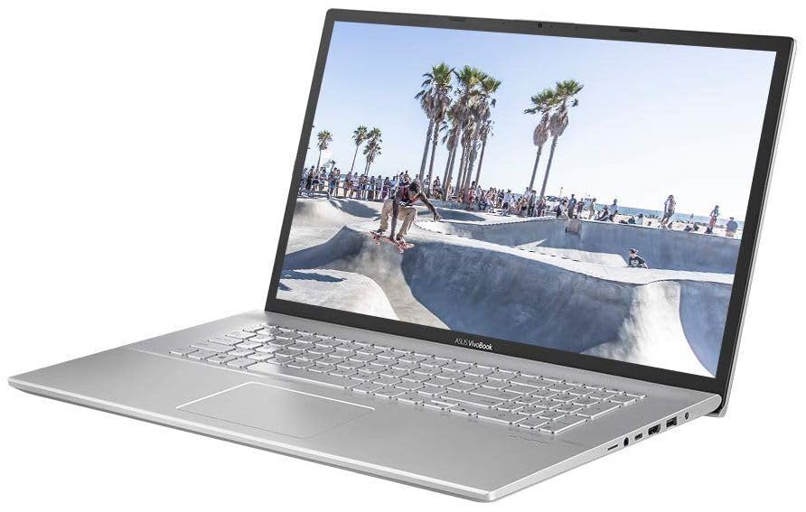 ASUS VivoBook S17 S712JA-IH56 17.3inch 1920 x 1080 FHD Display Notebook Intel Core i5-1035G1 1.0 GHz 16 GB RAM 512GB SSD, USB, HDMI Windows 10 Home - Silver (Renewed), 17-30.99 inches