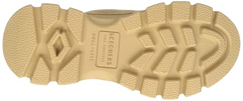 Skechers Women's Roadies Surge-YES 2 Suede Sneaker, TAN, 8.5