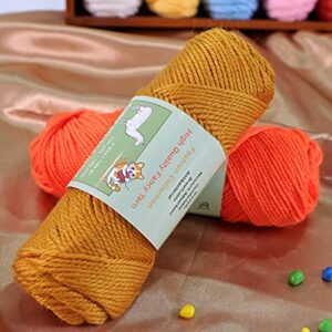 3-Pack Baby Alpaca Yarn Wool Blend Crochet and Knitting Worsted Weight Sunny Cat Premium Brand (Neon Purple)