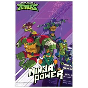 amscan TMNT Ninja Turtles Birthday Party Supplies Favor Bundle Pack includes 24 Party Favor Loot Bags