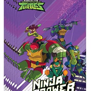 amscan TMNT Ninja Turtles Birthday Party Supplies Favor Bundle Pack includes 24 Party Favor Loot Bags