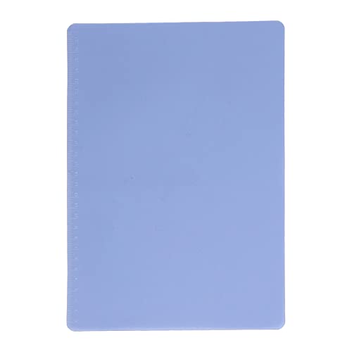 Entatial Kids Clipboard, Easy to Clean Portable Clip Board Soft with Scale for Drawing for Writing(EVA Exam Pad A4-Athens Blue)