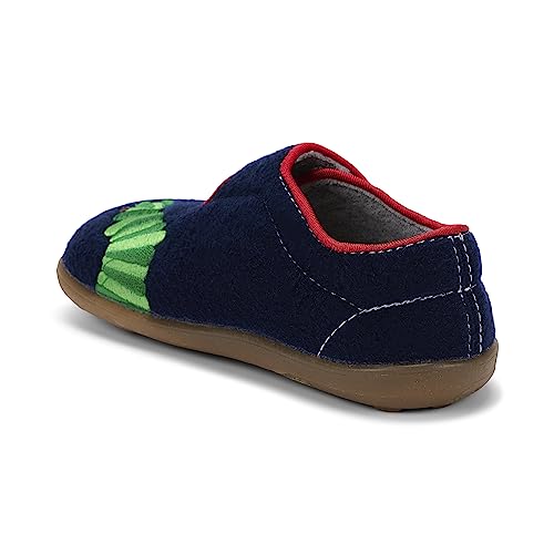 See Kai Run Cruz II - Easy-On Felted Wool Slippers for Little Kids - Hungry Caterpillar, Toddler 7