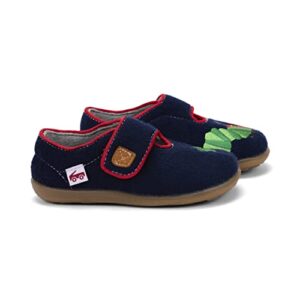 See Kai Run Cruz II - Easy-On Felted Wool Slippers for Little Kids - Hungry Caterpillar, Toddler 7