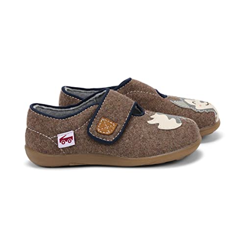 See Kai Run - Cruz II Slipper for Little Kids, Brown Husky, Little Kid 12