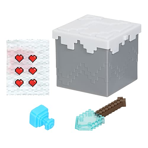 Treasure X Minecraft Caves & Cliffs Multi Pack. Overworld Minecraft Characters. Mine, Discover & Craft with 10 Levels of Adventure & 12 Mine & Craft Characters to Collect. 2 Pack