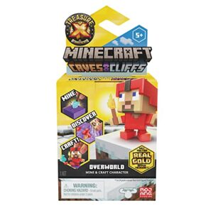 Treasure X Minecraft Caves & Cliffs Multi Pack. Overworld Minecraft Characters. Mine, Discover & Craft with 10 Levels of Adventure & 12 Mine & Craft Characters to Collect. 2 Pack