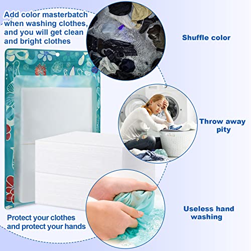 Leelosp 200 Count Dye Trapping Laundry Saving Sheets for Laundry in Wash Sheets, Keep Clothes Original Colors