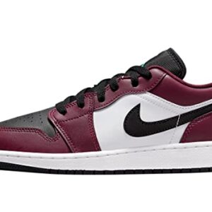 Jordan Boy's Air Jordan 1 Low SE (Big Kid) Dark Beetroot/Black/Roma Green/White 4 Big Kid M