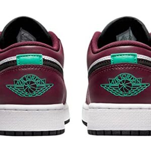 Jordan Boy's Air Jordan 1 Low SE (Big Kid) Dark Beetroot/Black/Roma Green/White 4 Big Kid M