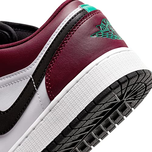 Jordan Boy's Air Jordan 1 Low SE (Big Kid) Dark Beetroot/Black/Roma Green/White 4 Big Kid M