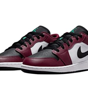 Jordan Boy's Air Jordan 1 Low SE (Big Kid) Dark Beetroot/Black/Roma Green/White 4 Big Kid M