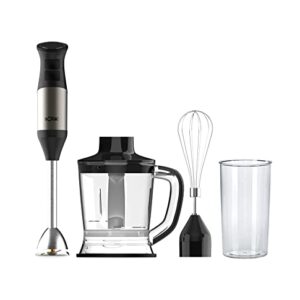 Solac Professional 1000W* Stainless Steel Hand Blender w/Accessories Kit,Standard,SJK-1172