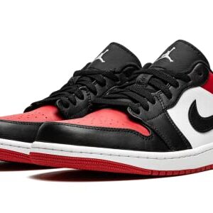 Jordan Mens Air 1 Low 553558 612 Bred Toe - Size 7.5