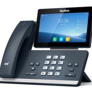 Yealink T58W Pro Smart Business Phone Android 9 with Bluetooth Wireless Handset Not Included Power Adaptor