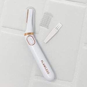 Finishing Touch Flawless Bikini Shaver and Trimmer Hair Remover for Women, Dry Use Electric Razor, Personal Groomer for Intimate Ladies Shaving, No Bump, Smooth Shave