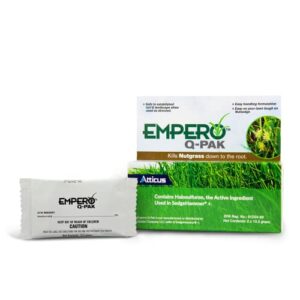 empero q-pak nutsedge killer (compare to sedgehammer plus) - 13.5 grams turf herbicide - kills nut grass in established lawns, ornamental turfgrass, & landscape areas