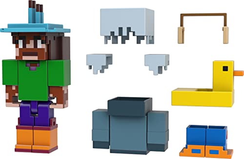 Mattel Minecraft Creator Series Expansion Pack, Collectible Building Toy, 3.25-inch Figure with Accessories, Gift for Ages 6 Years & Older