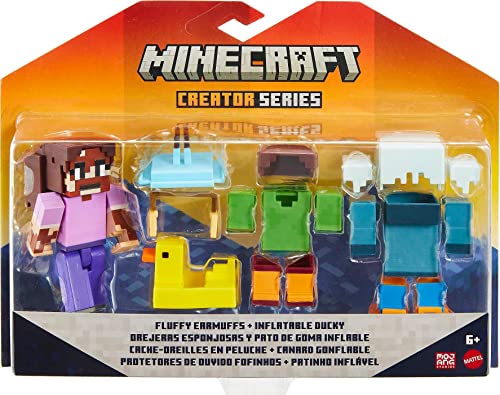 Mattel Minecraft Creator Series Expansion Pack, Collectible Building Toy, 3.25-inch Figure with Accessories, Gift for Ages 6 Years & Older