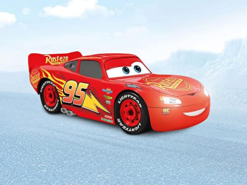 Revell 00920 First Lightning McQueen Disney Cars (Light & Sound) 1:20 Scale, Red