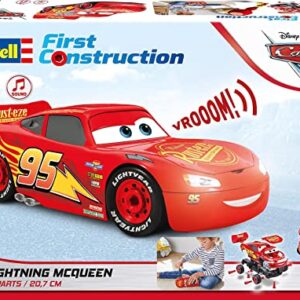 Revell 00920 First Lightning McQueen Disney Cars (Light & Sound) 1:20 Scale, Red