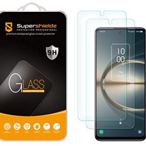 Supershieldz (2 Pack) Designed for TCL 30 V 5G Tempered Glass Screen Protector, Anti Scratch, Bubble Free