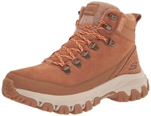 skechers sport women's women's edgemont hiking shoe, csnt=chestnut, 7.5