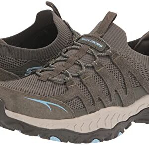 Skechers Sport Women's Women's Grand Peak Hiking Shoe, OLV=Olive, 6