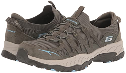 Skechers Sport Women's Women's Grand Peak Hiking Shoe, OLV=Olive, 6