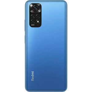 Xiaomi Redmi Note 11 4G Global Version 128GB + 6GB Unlocked 6.43" Quad Camera 50MP Night Mode (NOT Verizon Sprint Boost Cricket At&t) (w/Fast Car Charger Bundle) (Twilight Blue)