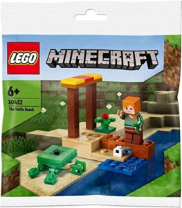 lego minecraft the turtle beach polybag 30432