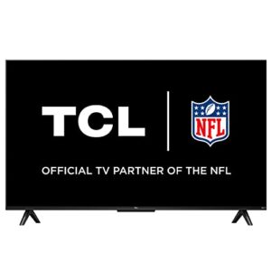 tcl 43" class 4-series 4k uhd hdr smart roku tv – 43s455, black