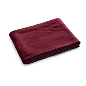 Sunbeam King Size Electric Fleece Heated Blanket in Garnet with Dual Zone