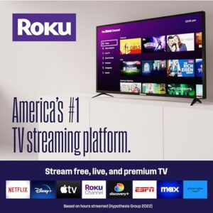 Westinghouse Roku TV - 50 Inch Smart TV, 4K UHD LED TV with Wi-Fi Connectivity and Mobile App, Flat Screen TV Compatible with Apple Home Kit, Alexa and Google Assistant