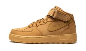 nike mens air force 1 mid '07 'flax dj9158 200 - size 9