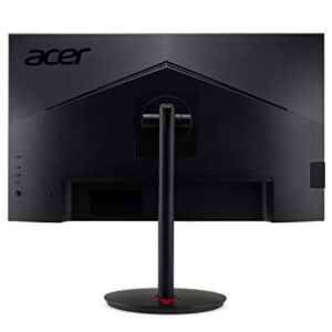 Acer Nitro XV272U Vbmiiprx 27" Zero-Frame WQHD 2560 x 1440 Gaming Monitor | AMD FreeSync Premium Agile-Splendor IPS Overclock to 170Hz Up 0.5ms 95% DCI-P3 1 Display Port & 2 HDMI 2.0