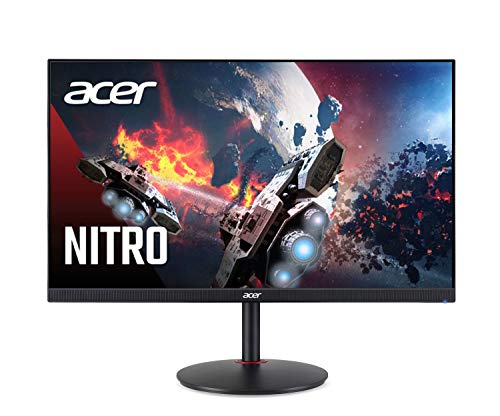 Acer Nitro XV272U Vbmiiprx 27" Zero-Frame WQHD 2560 x 1440 Gaming Monitor | AMD FreeSync Premium Agile-Splendor IPS Overclock to 170Hz Up 0.5ms 95% DCI-P3 1 Display Port & 2 HDMI 2.0