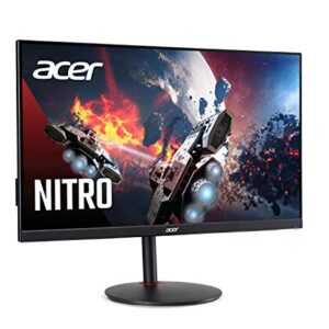 Acer Nitro XV272U Vbmiiprx 27" Zero-Frame WQHD 2560 x 1440 Gaming Monitor | AMD FreeSync Premium Agile-Splendor IPS Overclock to 170Hz Up 0.5ms 95% DCI-P3 1 Display Port & 2 HDMI 2.0