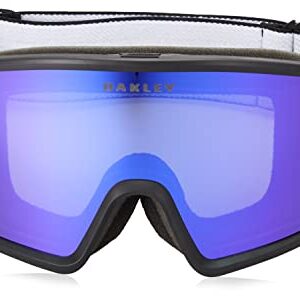 Oakley Target Line Matte Black with Violet Iridium, Medium