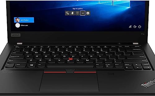 Lenovo ThinkPad T14 14" FHD (AMD 8-Core Ryzen 7 Pro 4750U, 32GB RAM, 1TB PCIe SSD) IPS Business Laptop, 3YR Premier WRT, Backlit, Fingerprint Reader, IST Cable, Wi-Fi 6, Win10 / Win 11 Pro - 2023