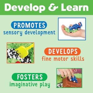 Creativity for Kids Sensory Bin: Race Track - Fine Motor Skills Toys for Kids, Pretend Play Preschool Toys for Toddlers Ages 3+