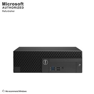 Dell Optiplex 3050 SFF Desktop Computer PC, Intel Quad Core i5-6500 up to 3.6GHz, 16GB DDR4, 256GB SSD, WiFi, 4K Support, DP, HDMI,Windows 10 Pro 64 Bit English/Spanish/French(Renewed)