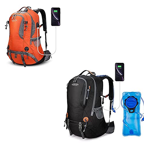 G4Free 50L Hiking Backpack 50L Hiking Backpack with 2L BPA Free Bladder