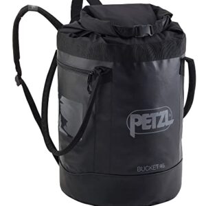 Petzl, Bucket Fabric Pack, Black, 30 liters