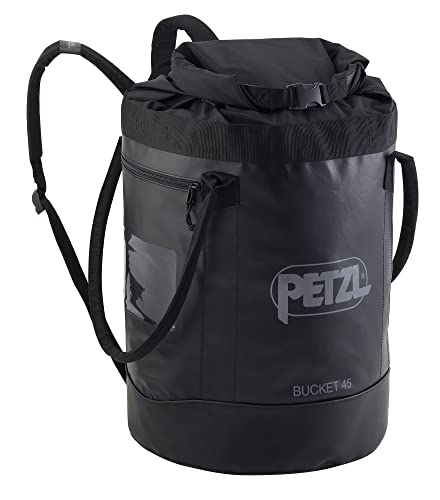 Petzl, Bucket Fabric Pack, Black, 30 liters