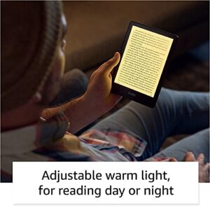 Kindle Paperwhite (8 GB) – Now with a 6.8" display and adjustable warm light - Without Lockscreen Ads - Black